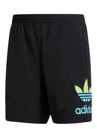 Adidas Originals Large Logo Sports Shorts - Black
