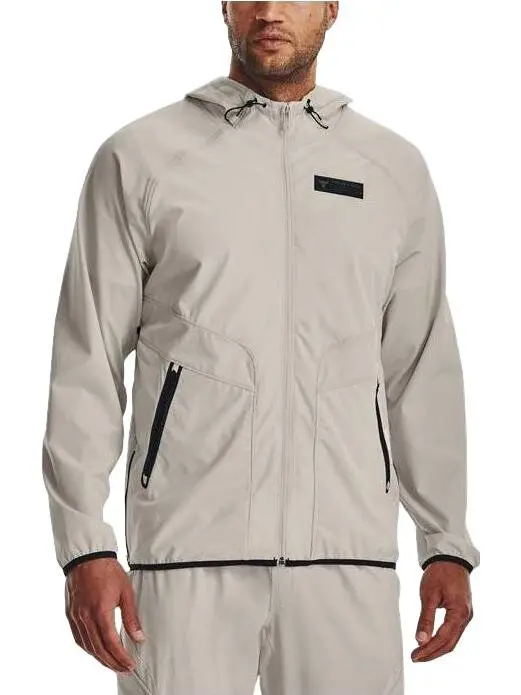 Under Armour Project Rock Unstoppable Hooded Jacket - Grey