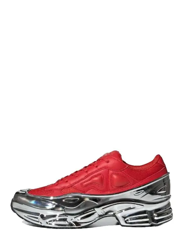 Adidas Raf Simons X Ozweego Sneakers - Red/silver