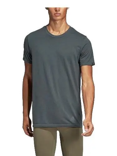 Adidas Training Gym Round Neck Short Sleeve - Green