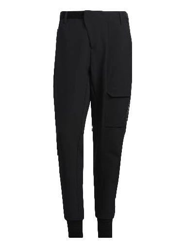 Adidas Logo Casual Breathable Sports Pants/trousers/joggers Black - Multi-color