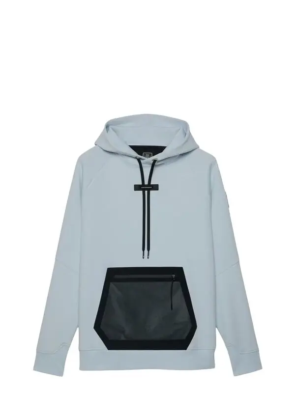 On Hoodie 'arctic - Arctic/black