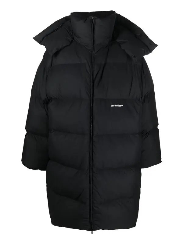 Off-White Down Jacket - Black