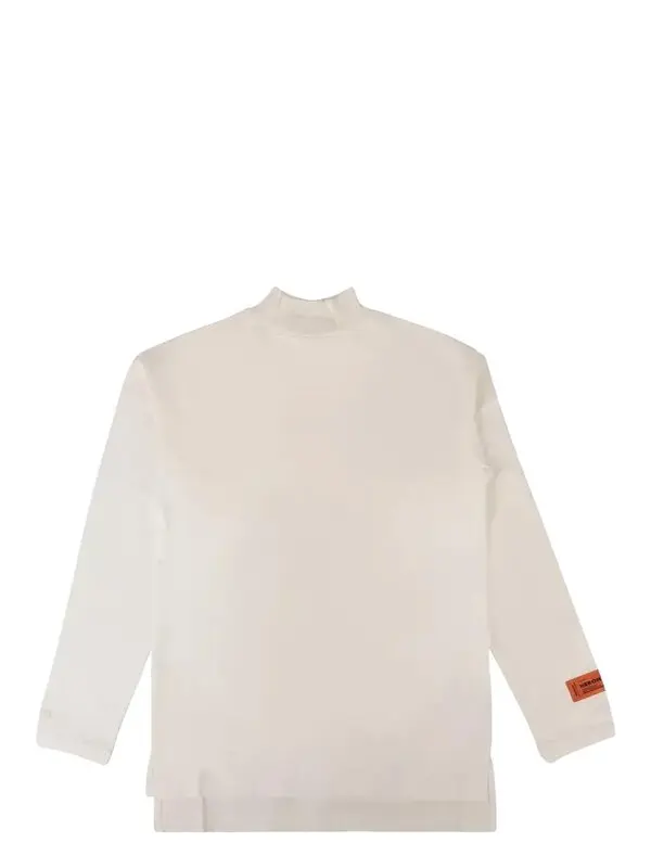 Heron Preston Ctnmb Mock Neck Long-sleeve T-shirt - White