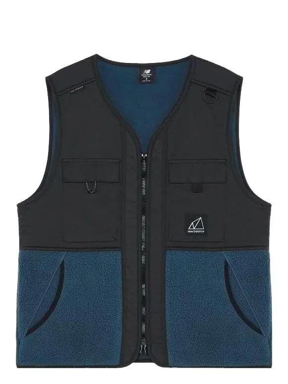 NEW BALANCE All Terrain Hybrid Vest - Black/blue