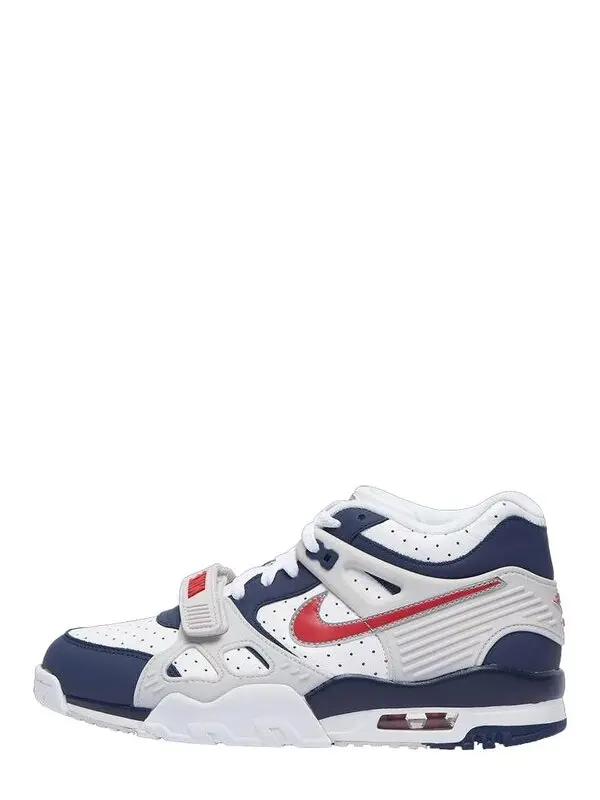 Nike Trainer 3 Retro "usa" Sneakers - White/blue