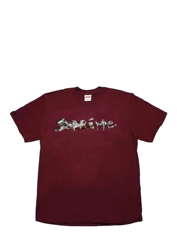Supreme Fw18 Liquid T-shirt - Red