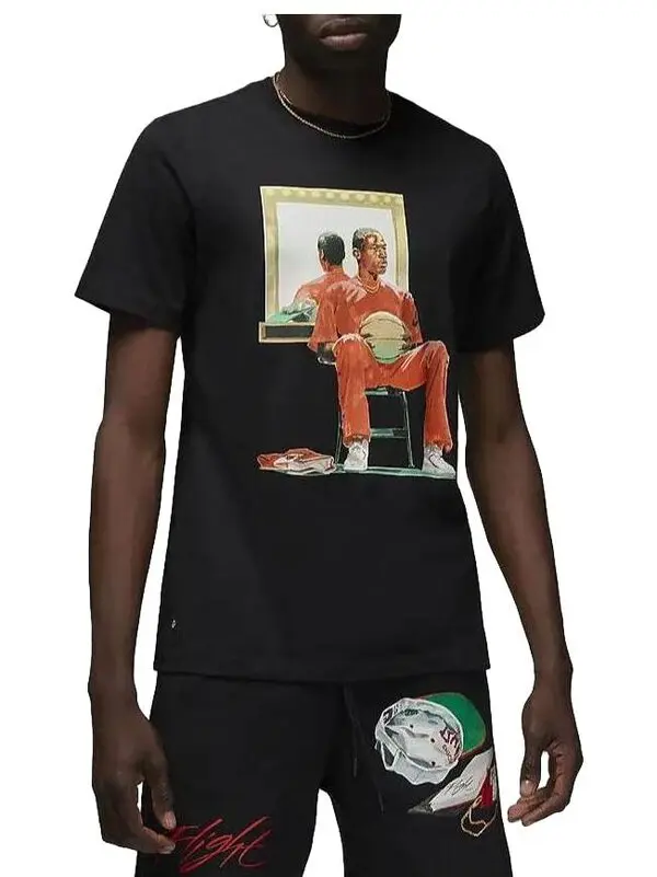 JORDAN Artist Series Jacob Rochester T-shirt - Black