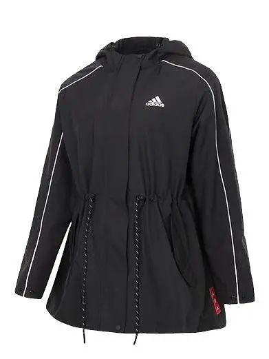 Adidas Fleece Lined Hooded Jacket - Default Color