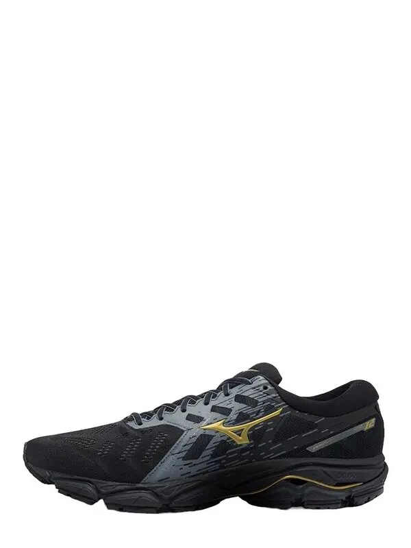 Mizuno Wave Ultima 12 Athletic Sneakers - Black/gray/gold