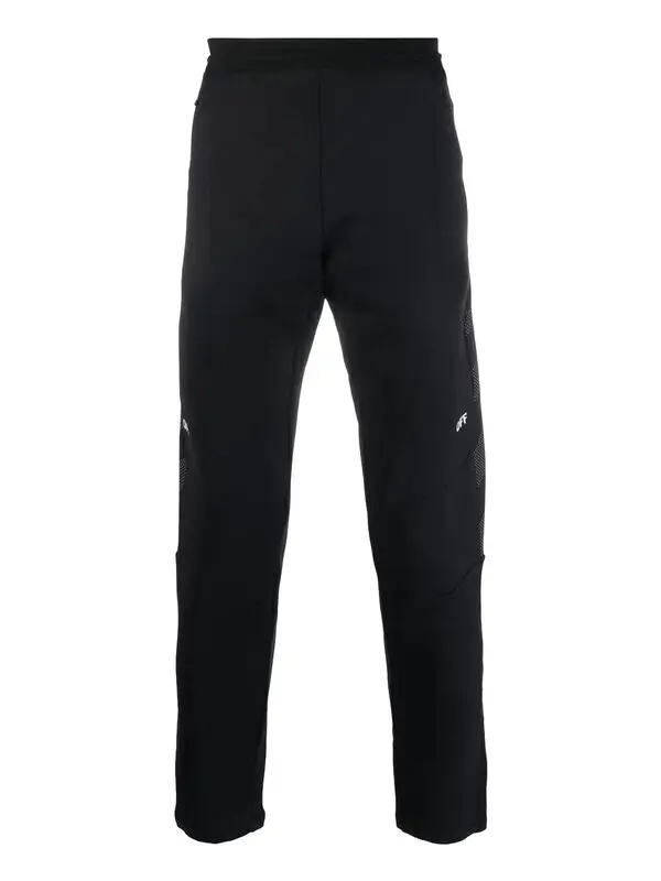 Off-White Ss22 Solid Color Logo Printing Straight Sports Pants/trousers/joggers Black - Default Colorway