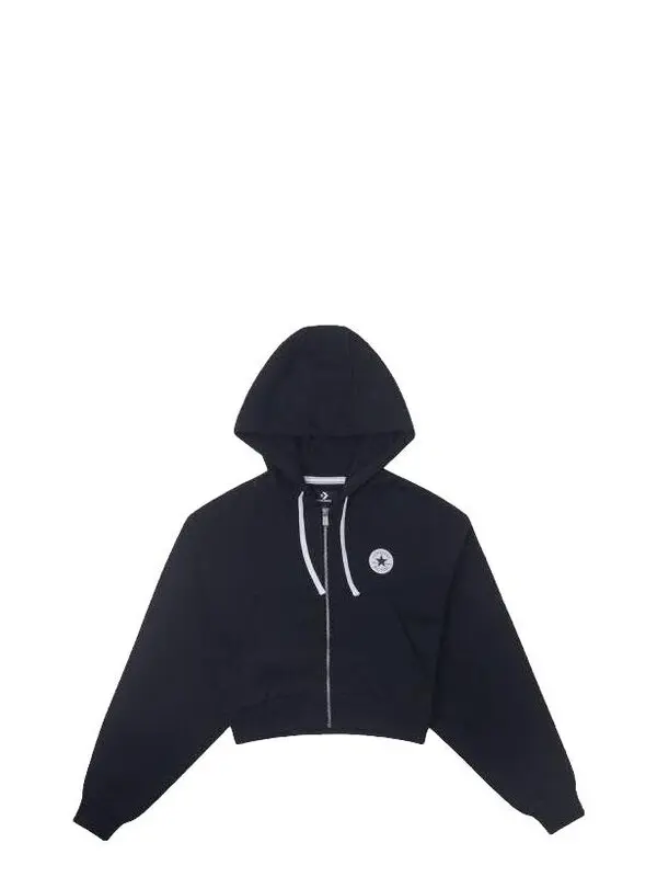 CONVERSE Retro Chuck Full Zip Hoodie - Black