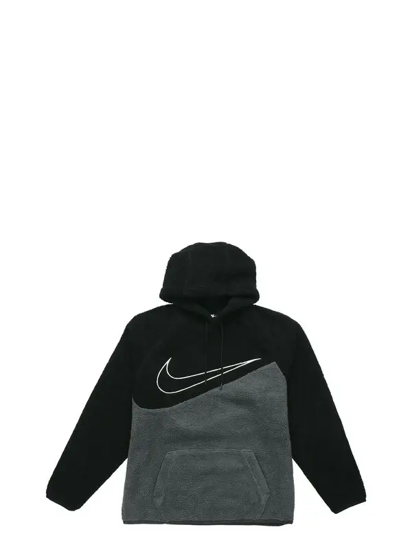 Nike Polar Fleece Pullover - Black/gray