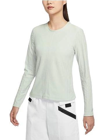 Nike Dri-fit Adv Tech Pack Quick Dry Knit Crewneck Sweatshirt - Graygreen