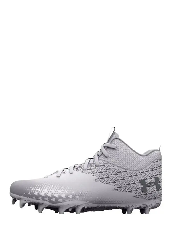 Under Armour Spotlight Select 3 Mc Athletic Sneakers - White/metallic Silver