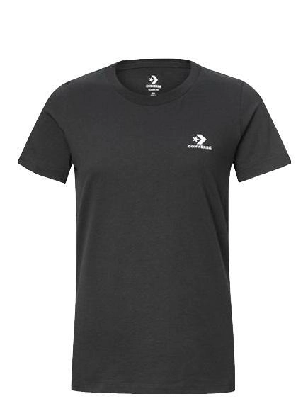 CONVERSE Logo Casual Short Sleeve - Black