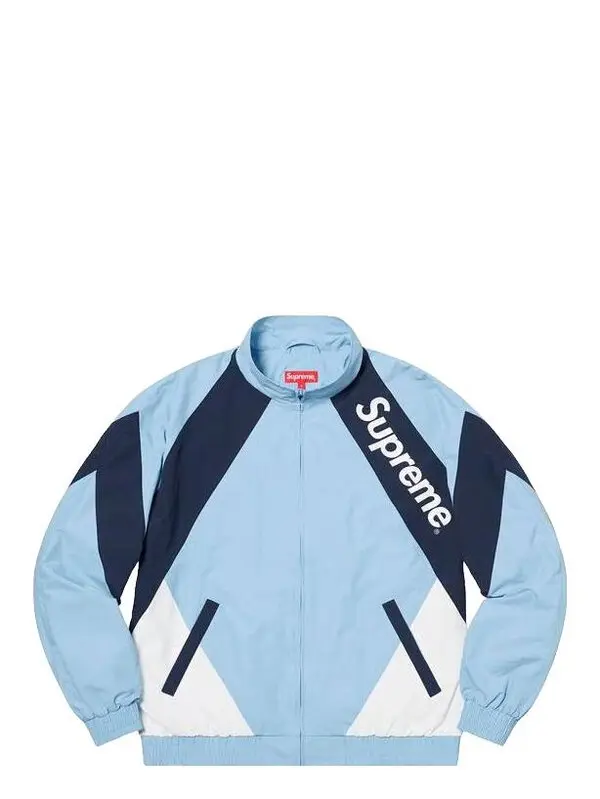 Supreme Paneled Track Jacket - Blue