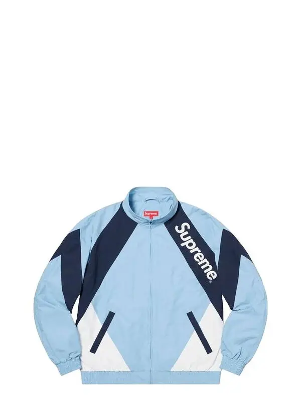 Supreme Paneled Track Jacket - Blue