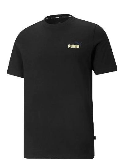 PUMA Ess Logo T-shirt - Black