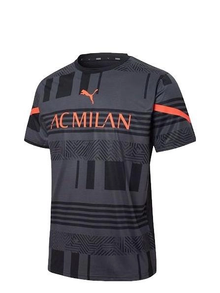 PUMA Ac Milan Prematch Jersey By - Black/red