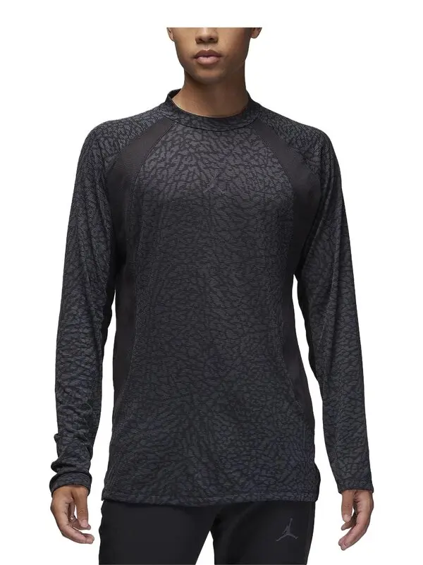 JORDAN Dri-fit Adv Sport Long-sleeve Top - Dark Shadow/black/dark Shadow