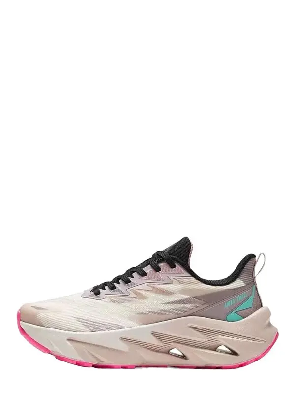 ANTA Athletic Sneakers - White/brown/pink