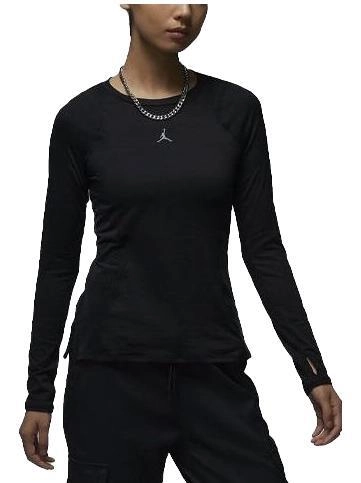 JORDAN Air Long Sleeve Base Layer - Black