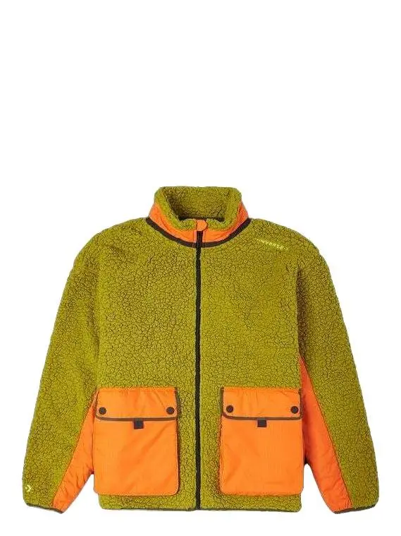CONVERSE Counter Climate Sherpa Jacket - Moss