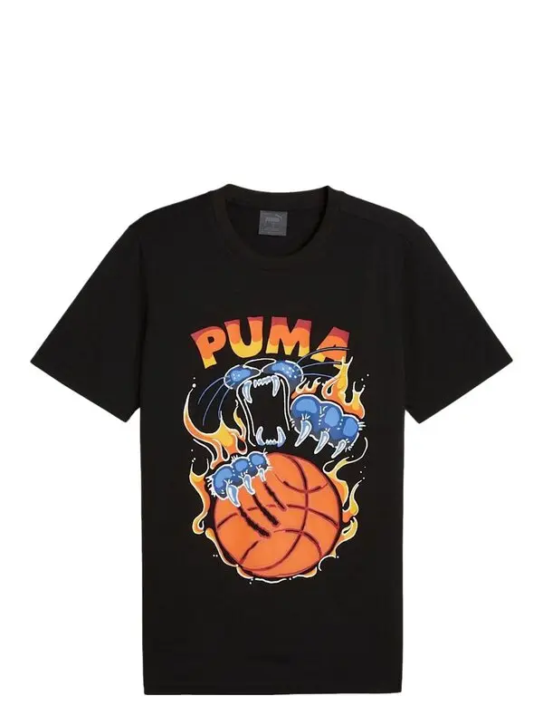 PUMA Tsa Basketball T-shirt - Black