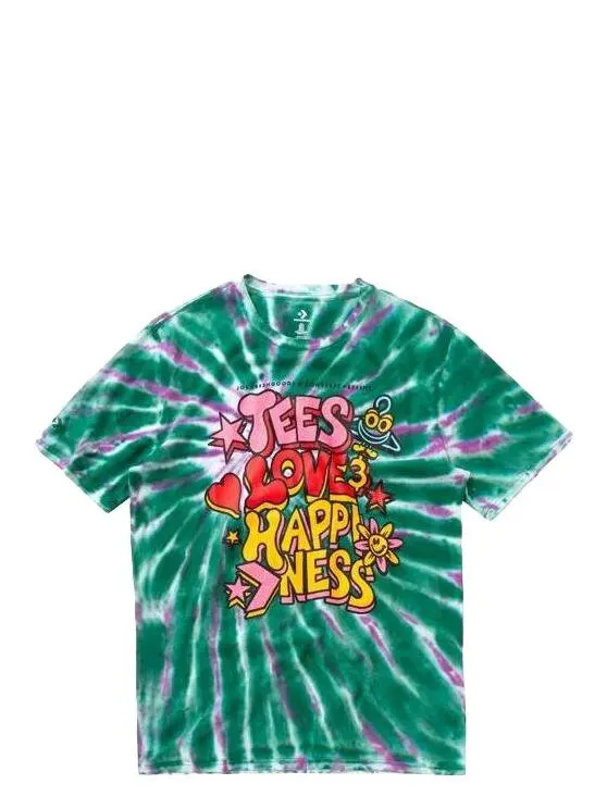 CONVERSE X Joe Freshgoods Tie Dye T-shirt Asia Sizing - Evergreen