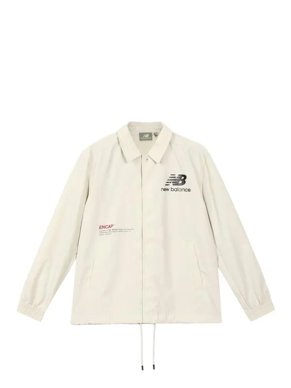 NEW BALANCE Casual Lifestyle Coat - White/black