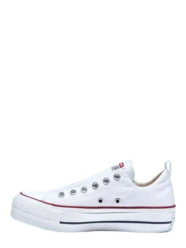 CONVERSE Chuck Taylor All Star Lift Slip Low Top Sneakers - White