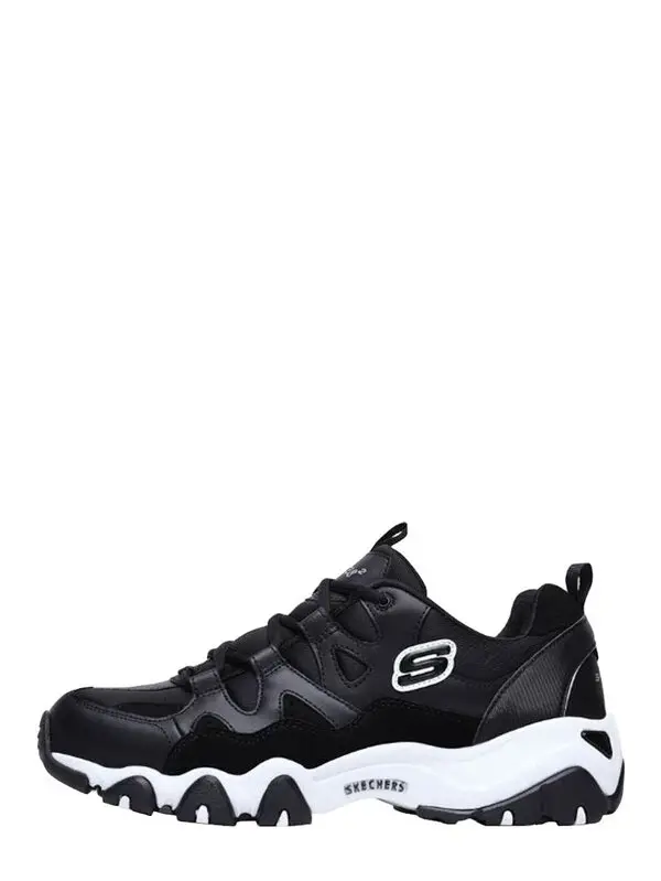 Sketchers D'lites 2.0 Athletic Sneakers - Black And White