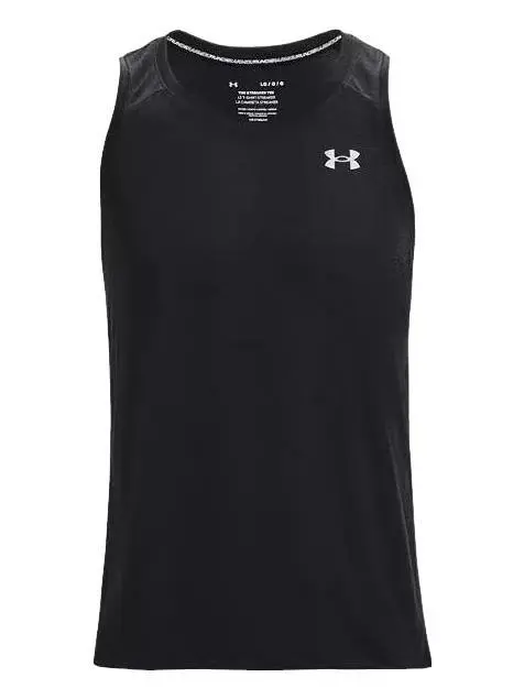 Under Armour Streaker Run Singlet Performance Tank Top - Black
