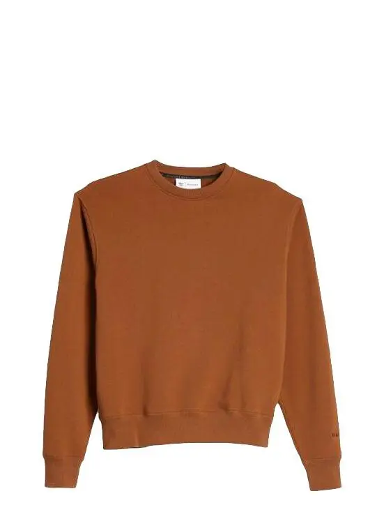 Adidas Originals X Pharrell Williams Solid Color Pullover Sweatshirt - Brown
