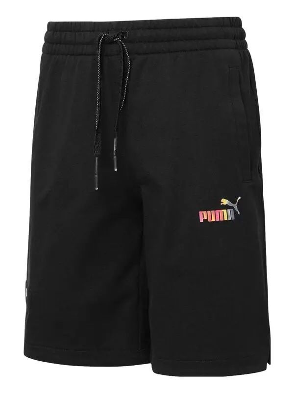 PUMA Worldwide French Terry Shorts - Black