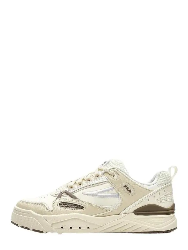 FILA Slam 22 Skate Shoes - White/beige/brown