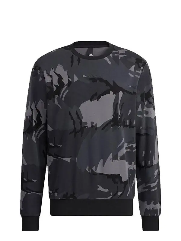 Adidas Camouflage Pullover - Dark Gray