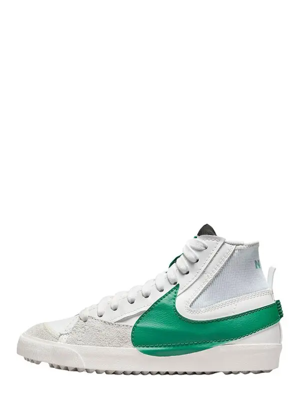 Nike Blazer Mid '77 Jumbo High-top Sneakers - White/green