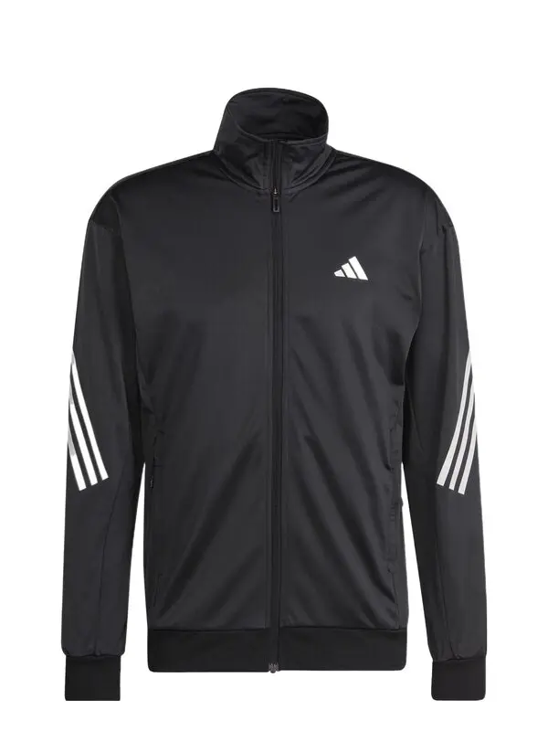 Adidas 3-stripes Knit Track Jacket - Black/white