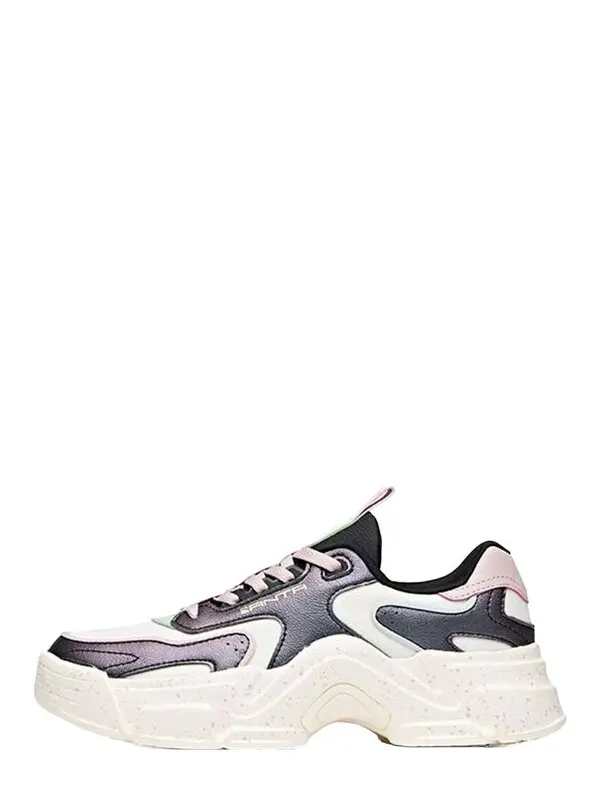 ANTA Dad Shoes - Black/purple/white