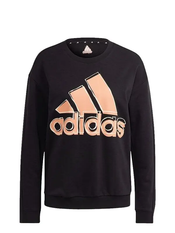 Adidas Big Logo Sweatshirt - Black