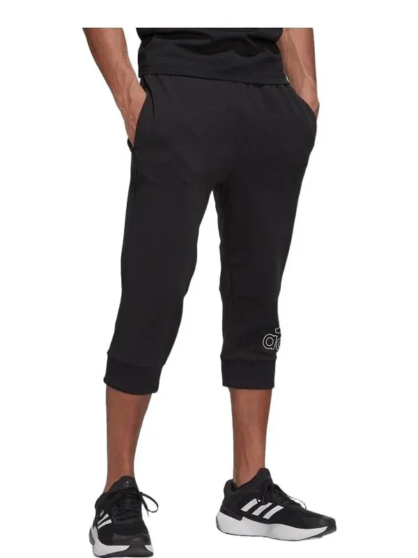 Adidas Solid Color Pants Logo Casual Sports Pants/trousers/joggers Black - Multi-color