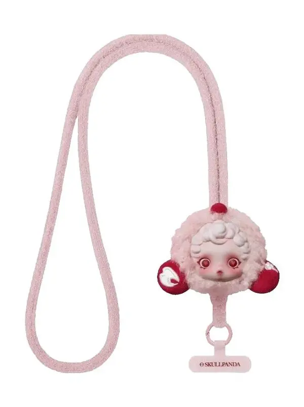 POP MART Skullpanda You Found Me Cell Phone Lanyard 'moldy Small Cake - Multi-color