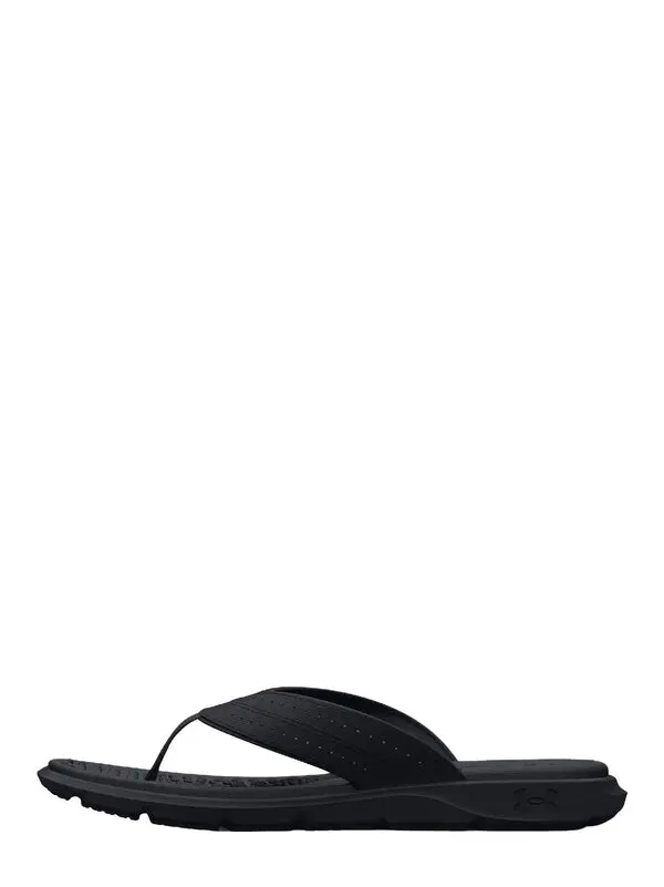 Under Armour Ignite Pro Marbella Thong Sandals - Black/white