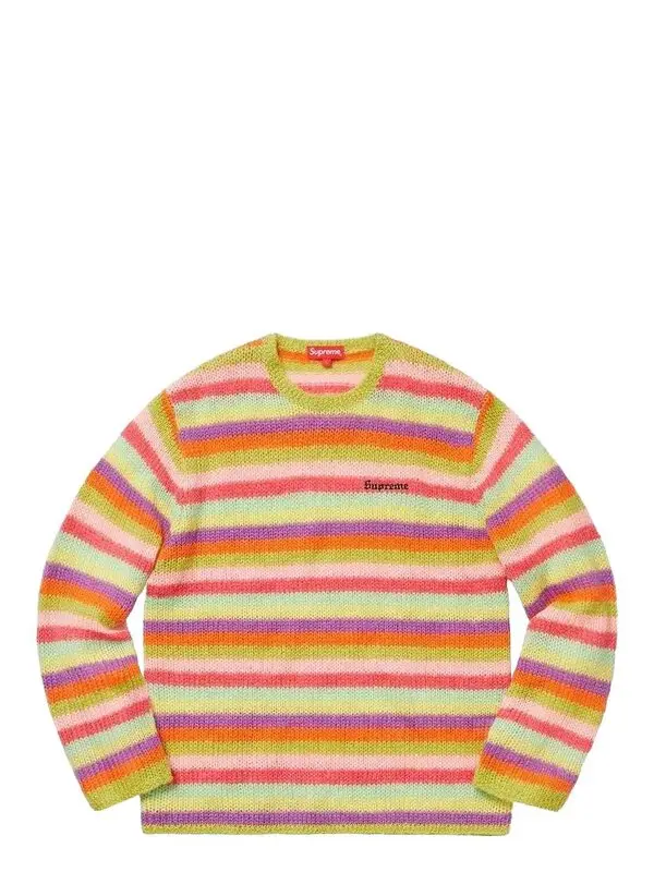 Supreme Stripe Mohair Sweater - Multi-color