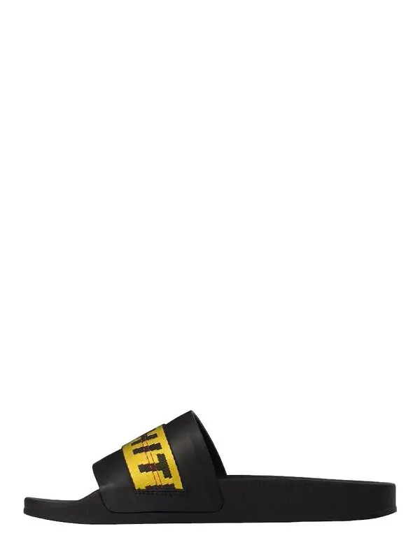 Off-White Industrial Slides - Black