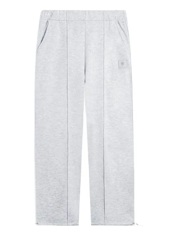 LI-NING Badfive Logo Loose Fit Fleece Pants - Grey