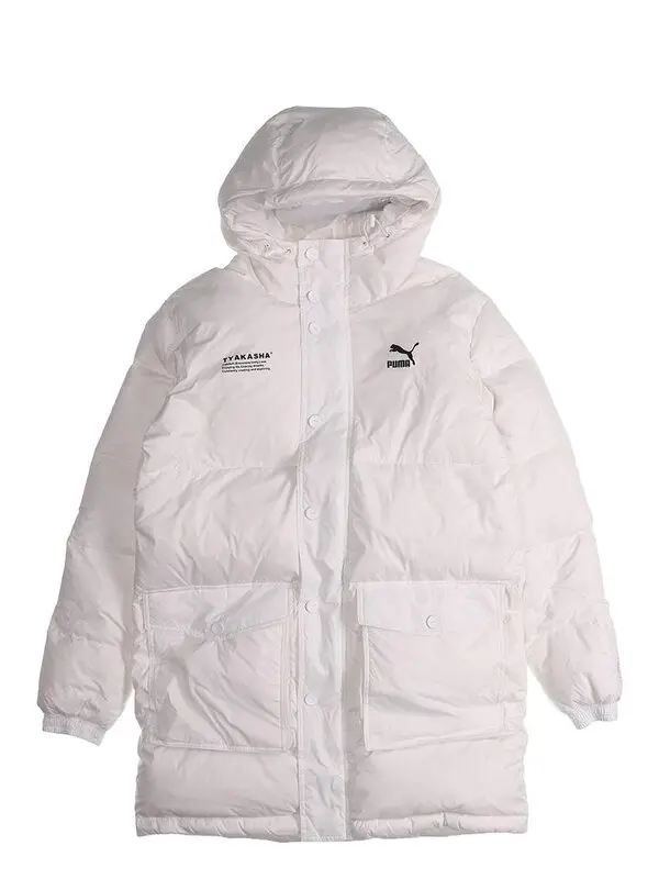 PUMA X Tyakasha Down Parka - White/black
