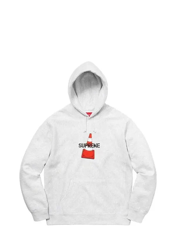 Supreme Cone Hooded Sweatshirt - Grey